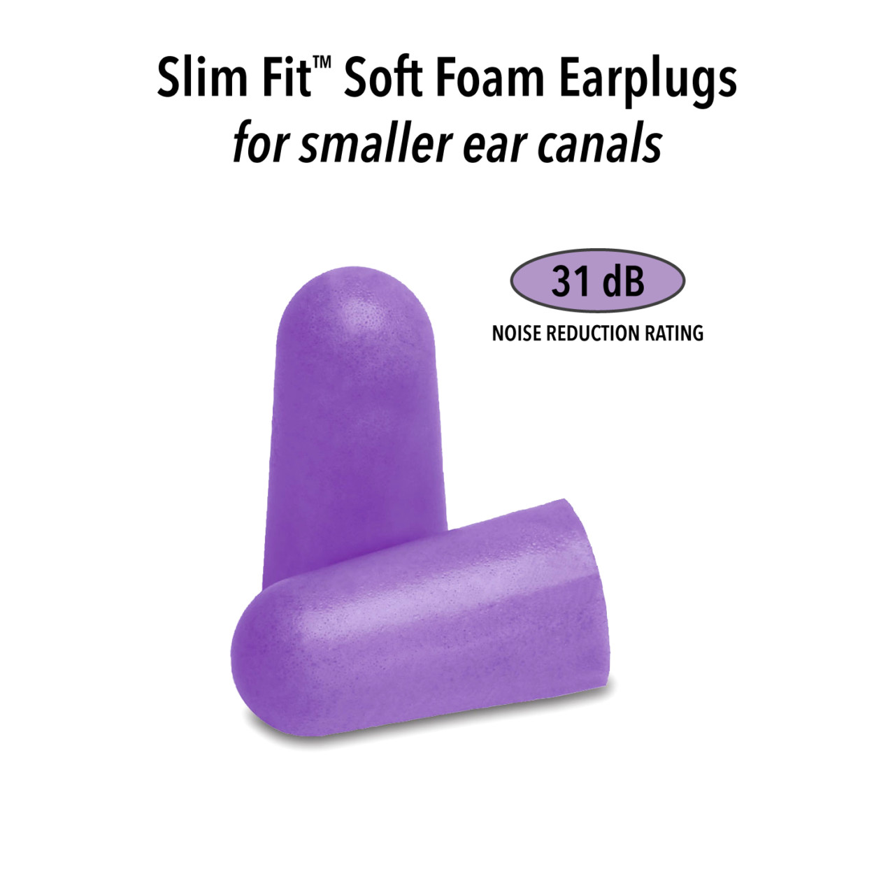 Slim Fit™ Soft Foam Ear Plugs | Mack's® Ear Plugs