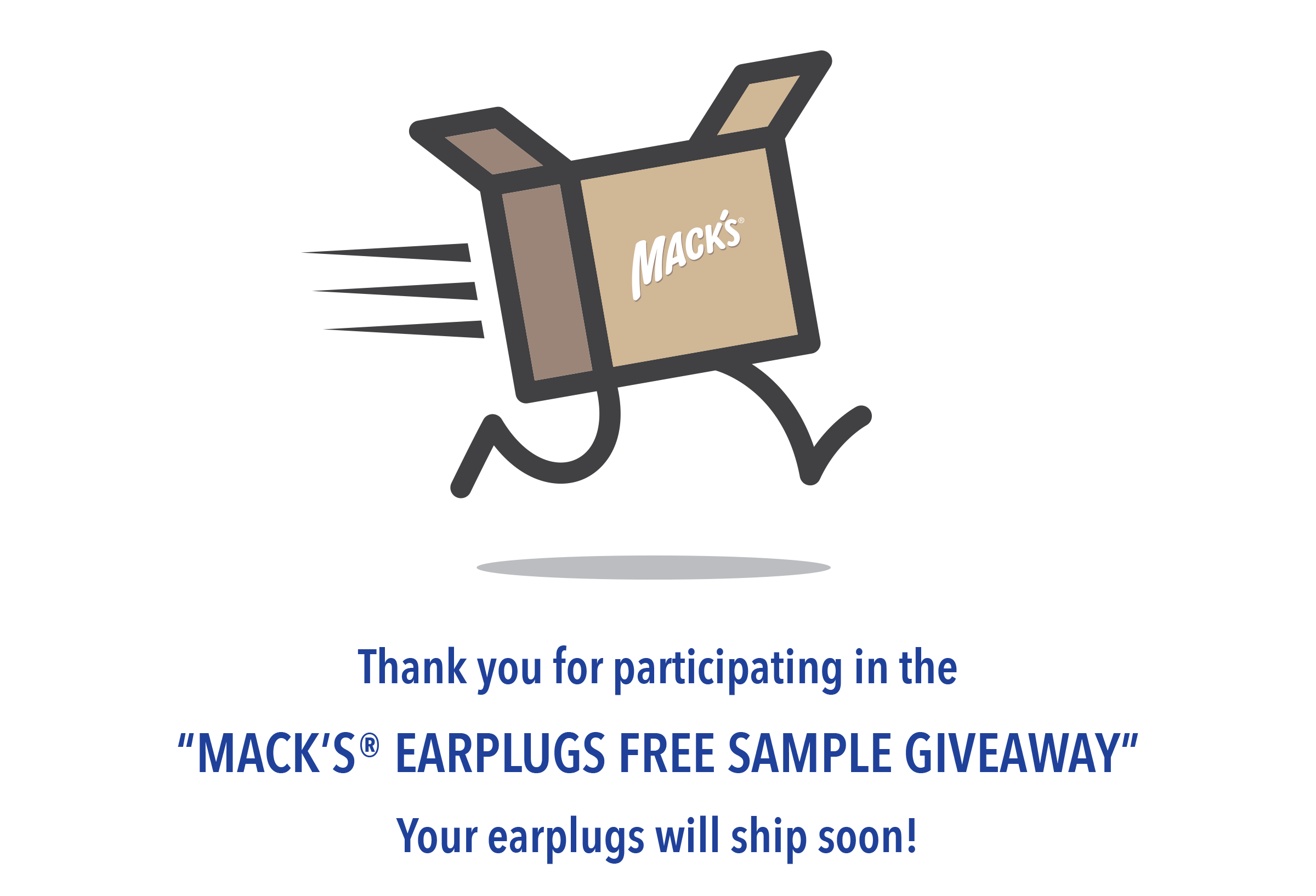 Thank You Free Earplugs Giveaway | Mack's Ear Plugs
