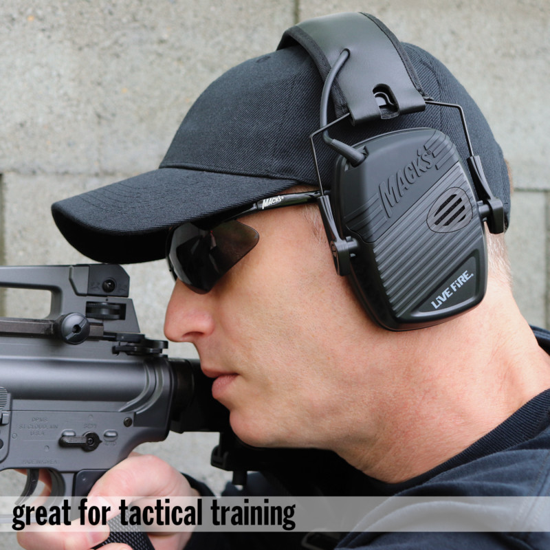 Live Fire® Stealth™ Shooting Earmuffs | Mack's Ear Plugs