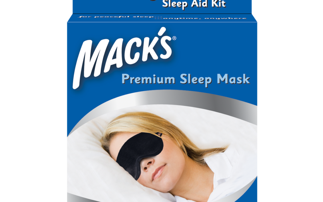 Shut-Eye Shade® Premium Sleep Mask with Mack’s® Soft Foam Ear plugs and ...